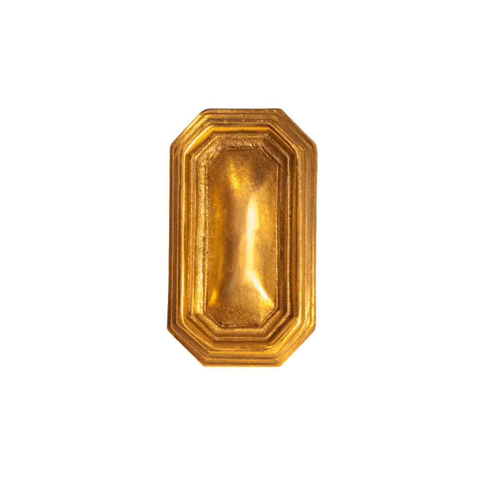 Knobs | Novecento Large Octagonal Brass Knob | Luxury Italian Hardware ...