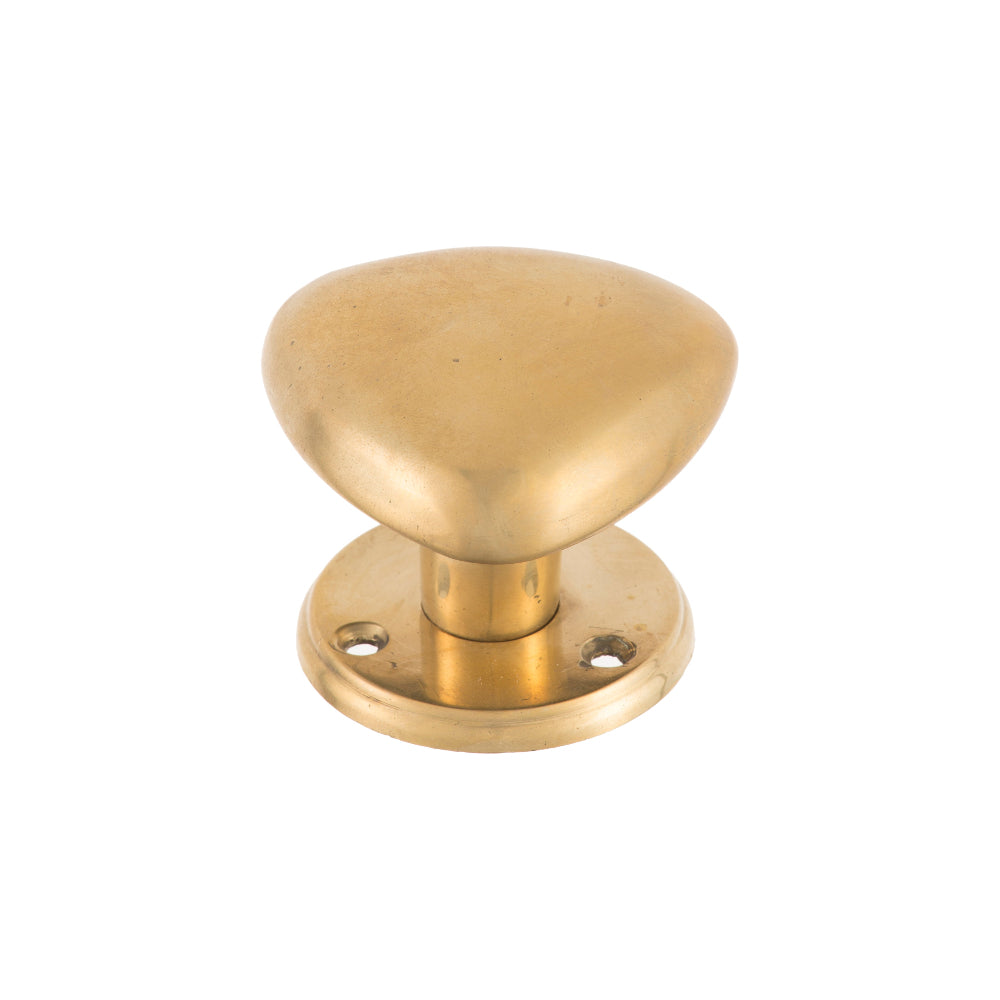 Knobs | Novecento Triangular Brass Knob | Luxury Italian Hardware ...
