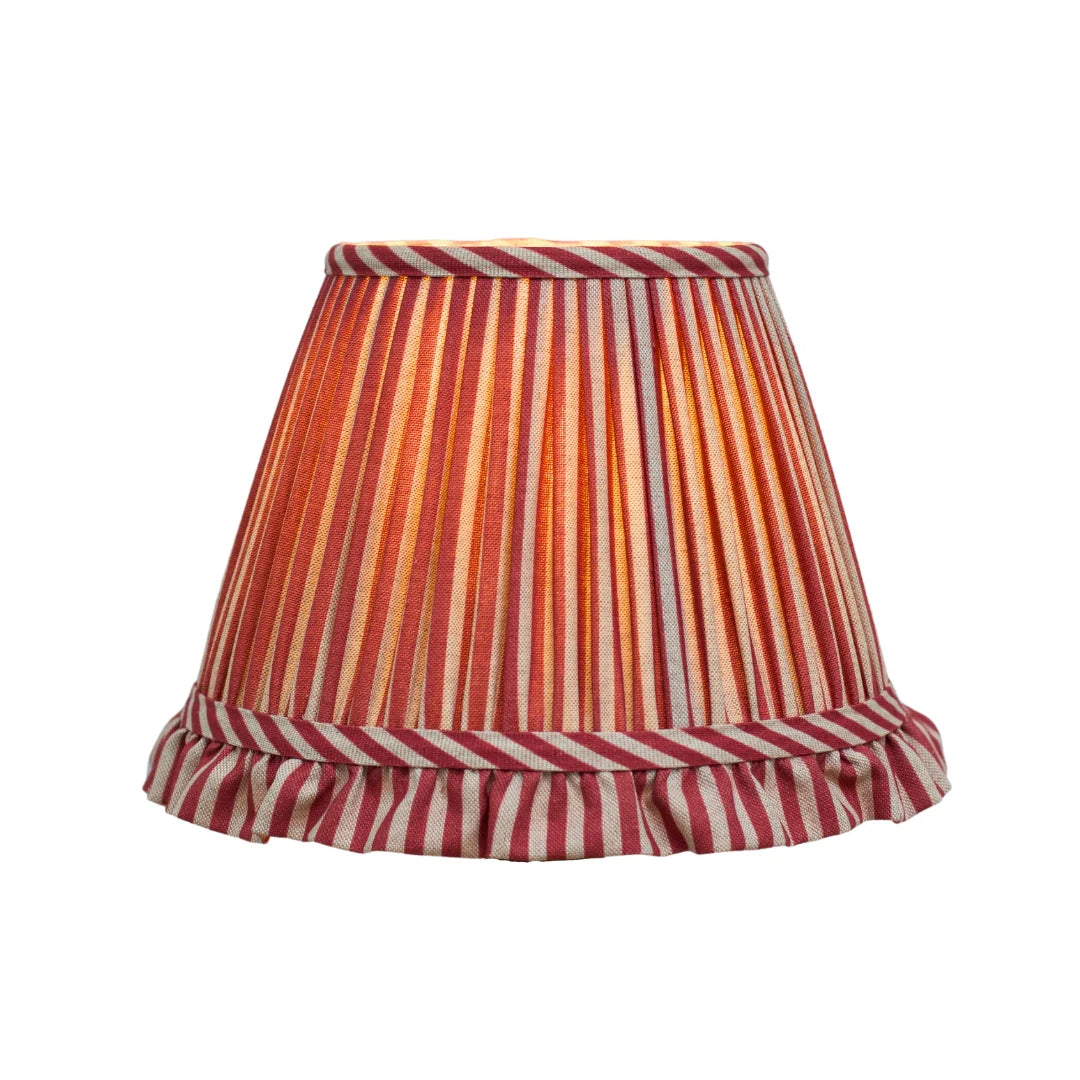 Imogen Pope | Striped Cherry Lampshade | Cherry | Lampshade | Table ...